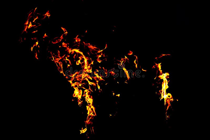 Fire Flame Texture. Burning Material Backdrop. Burn Effect Pattern ...