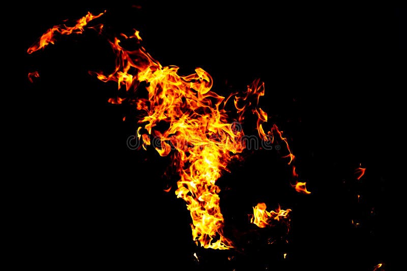 Fire Flame Texture. Burning Material Backdrop. Burn Effect Pattern ...