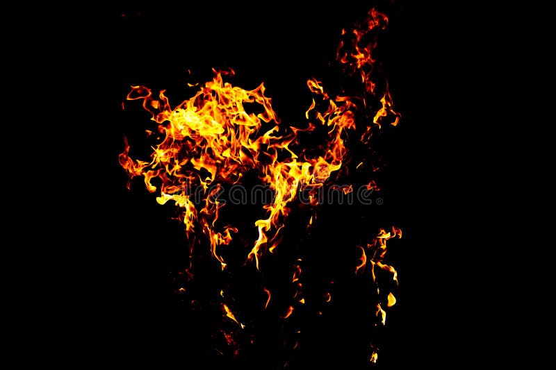 Fire Flame Texture. Burning Material Backdrop. Burn Effect Pattern ...