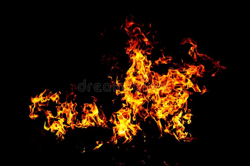 Fire Flame Texture. Burning Material Backdrop. Burn Effect Pattern ...