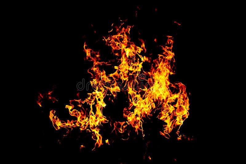 Fire Flame Texture. Burning Material Backdrop. Burn Effect Pattern ...