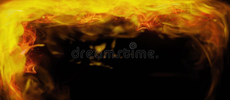 Fire Flame on Transparent Background. Fire Texture Overlays Stock Photo ...