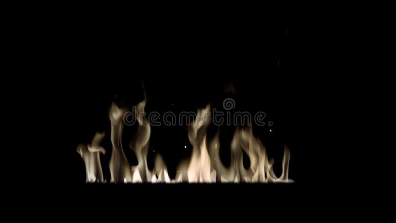 Fire Flame on Transparent Background VFX Stock Footage - Video of ...