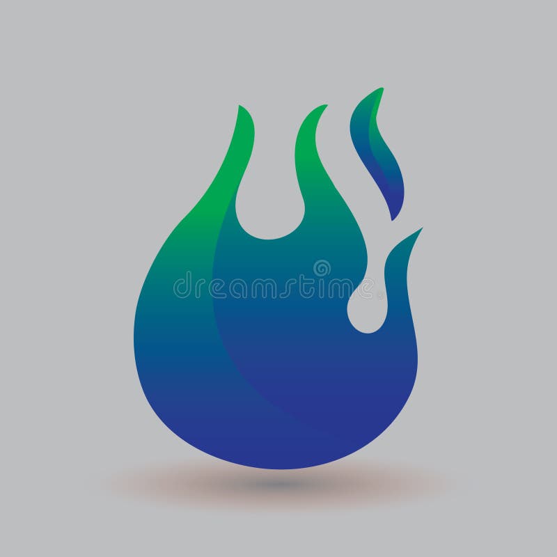 Fire Flame. Vector Illustration Decorative Design Stock Vector ...