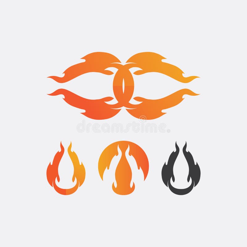 Fire and Flame Icon, Sign Illustration, Design for Logo Vector Symbol ...