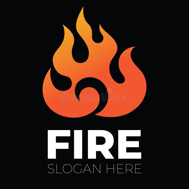 Fire logo stock vector. Illustration of pattern, flame - 277066965
