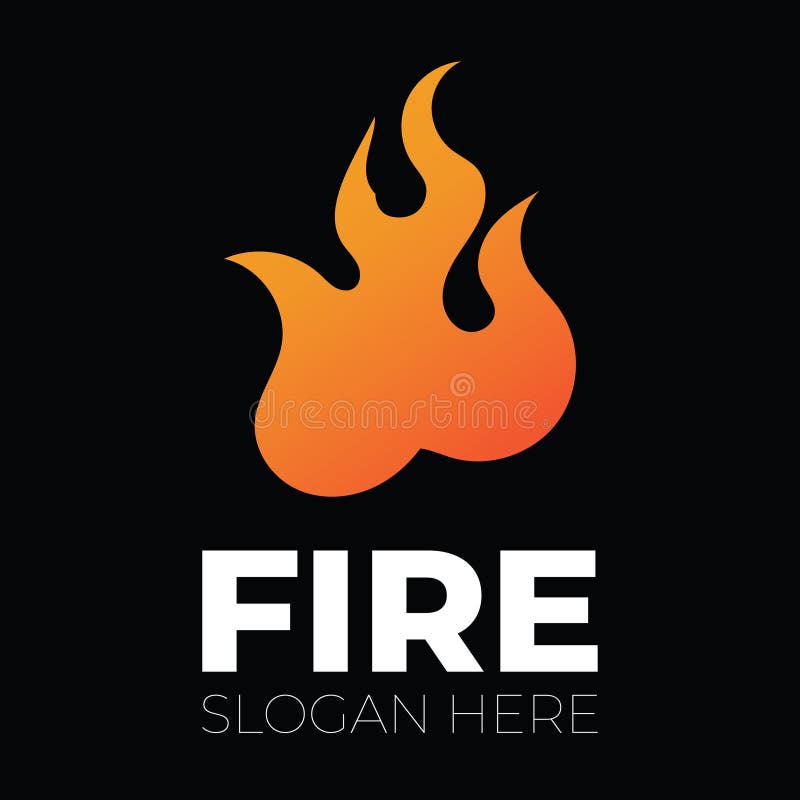 Fire logo stock vector. Illustration of blaze, pattern - 277066972