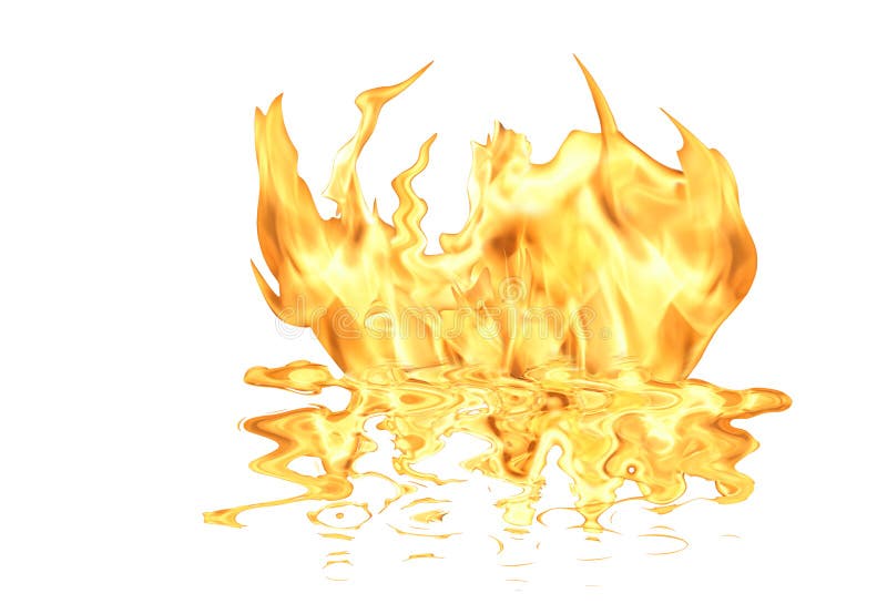 Fire Flame on White stock image. Image of flame, design - 10773135
