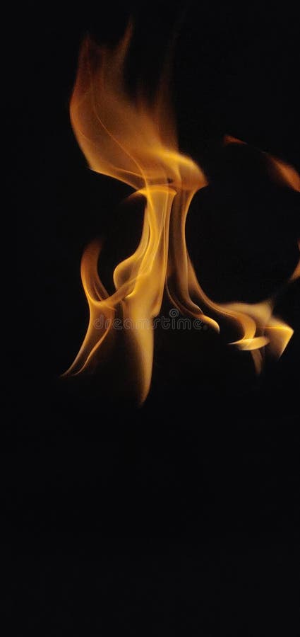 Fire Flame Yellow Orange Black Overlay Stock Photo - Image of flame ...