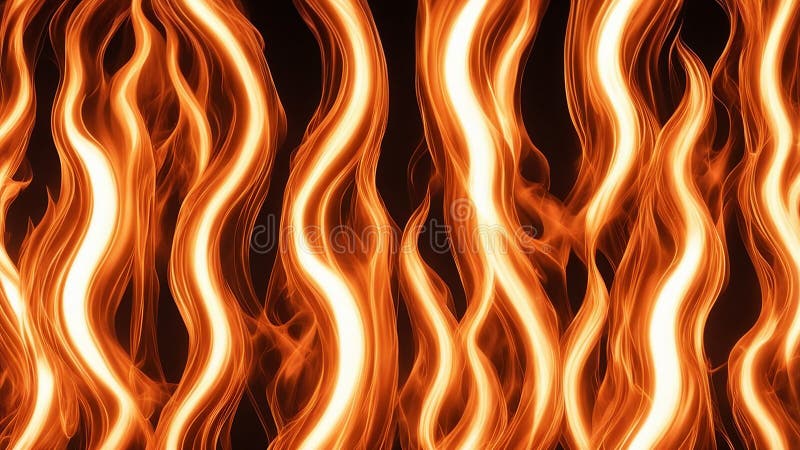 Fire Flames Background a Close Up of Bright Orange Flames Burning ...