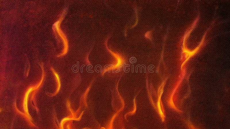 Fire Flames Background, Original Painting Stock Footage - Video of ...