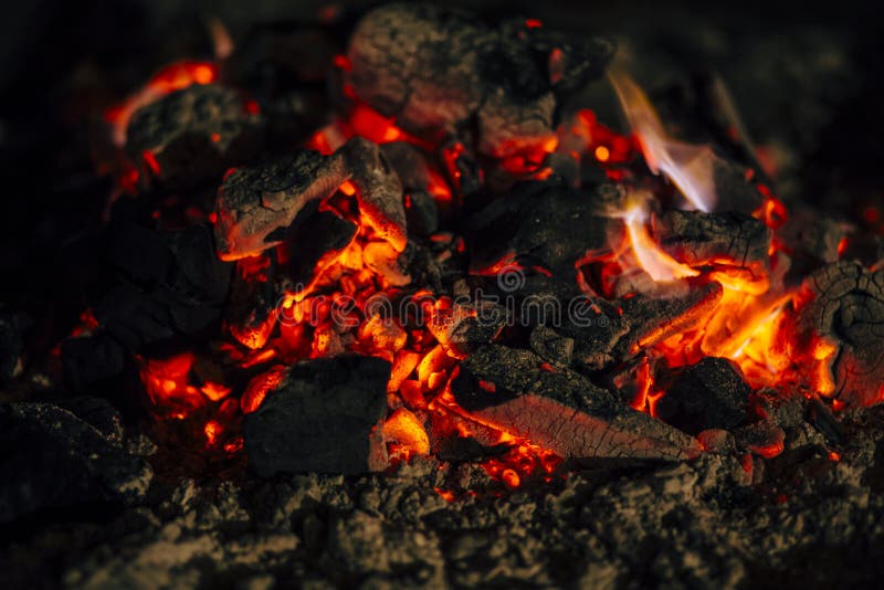 Fire and Flames. Beautiful Fire and Flames. Stock Photo - Image of ...