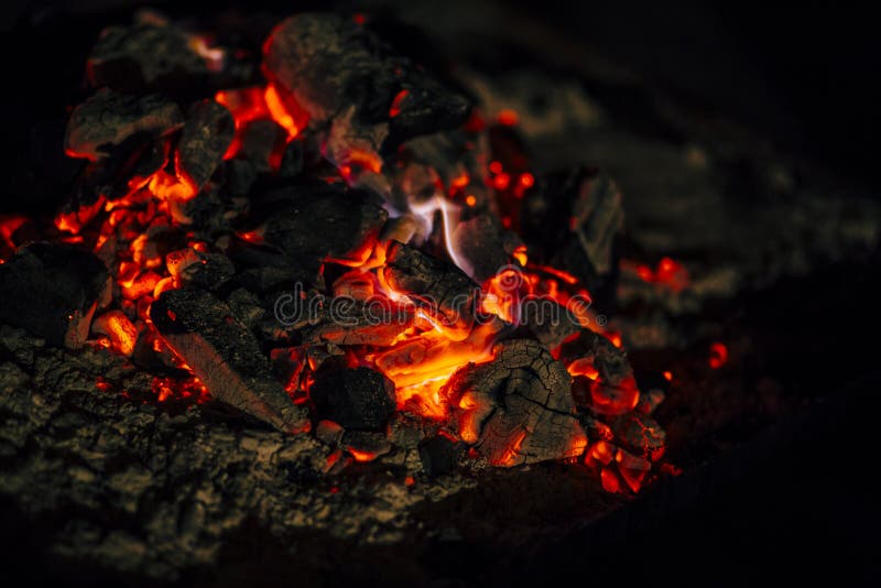 Fire and Flames. Beautiful Fire and Flames. Stock Photo - Image of ...