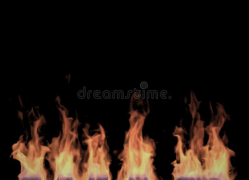 Fire and Flames stock illustration. Illustration of color - 52642854