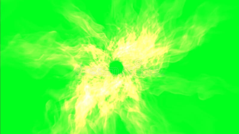 Fire Flames Burn Movement on Chroma Key Green Screen Stock Video ...