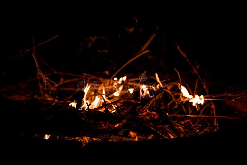 Fire and Flames. Flames and Burning Sparks Close Up, Fire Patterns ...