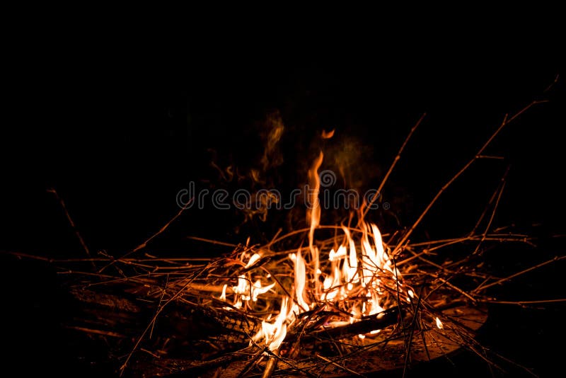 Fire and Flames. Flames and Burning Sparks Close Up, Fire Patterns ...