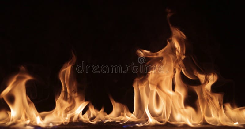 Fire Flames on the Floor stock video. Video of flame - 230575021