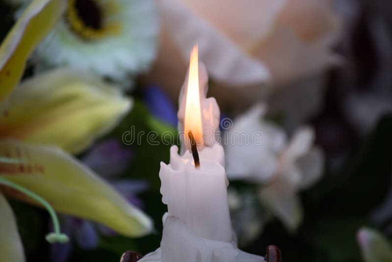 Fire is a One of the Form of Worshipping the God Stock Image - Image of ...