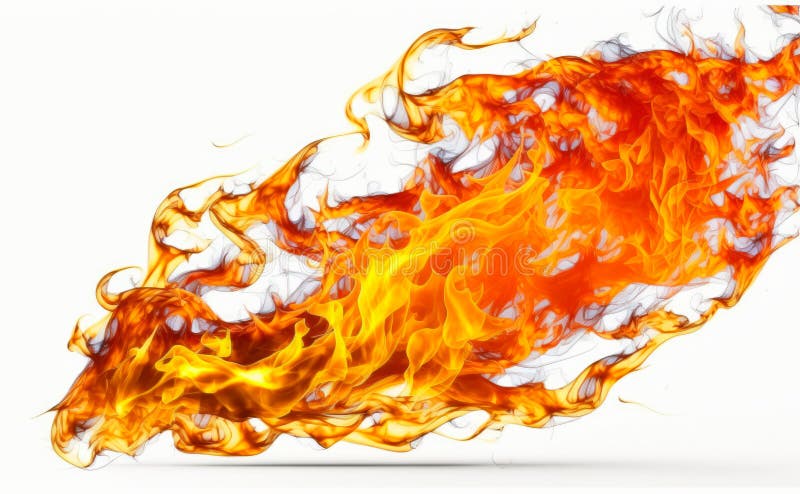 Fire flames illustration stock illustration. Illustration of flame ...