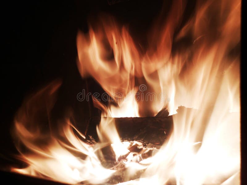 Fire stock photo. Image of fire, background, dark, light - 130914200