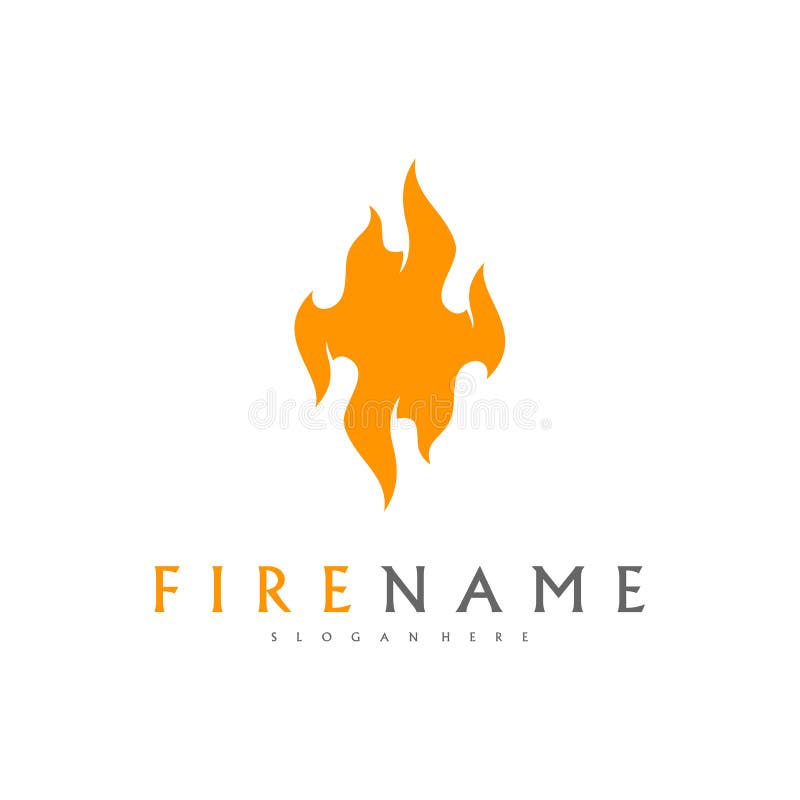 Fire Flames, Fire Logo Design Inspiration Vector Icons Stock ...