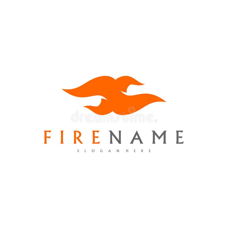 Fire Flames, Fire Logo Design Inspiration Vector Icons Stock ...