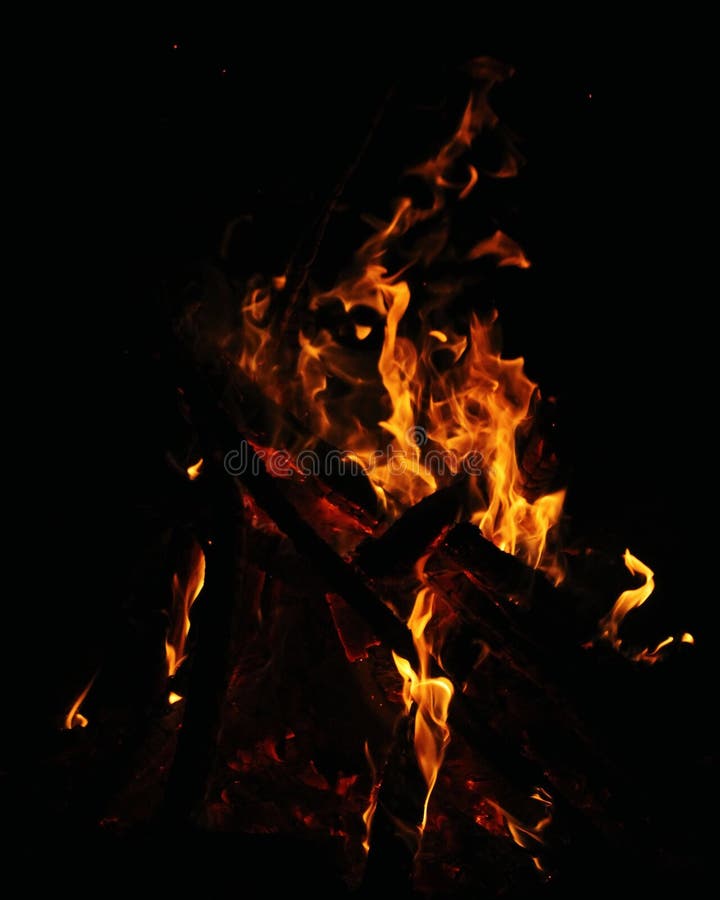 Fire flames stock image. Image of shot, camp, fire, long - 88328989