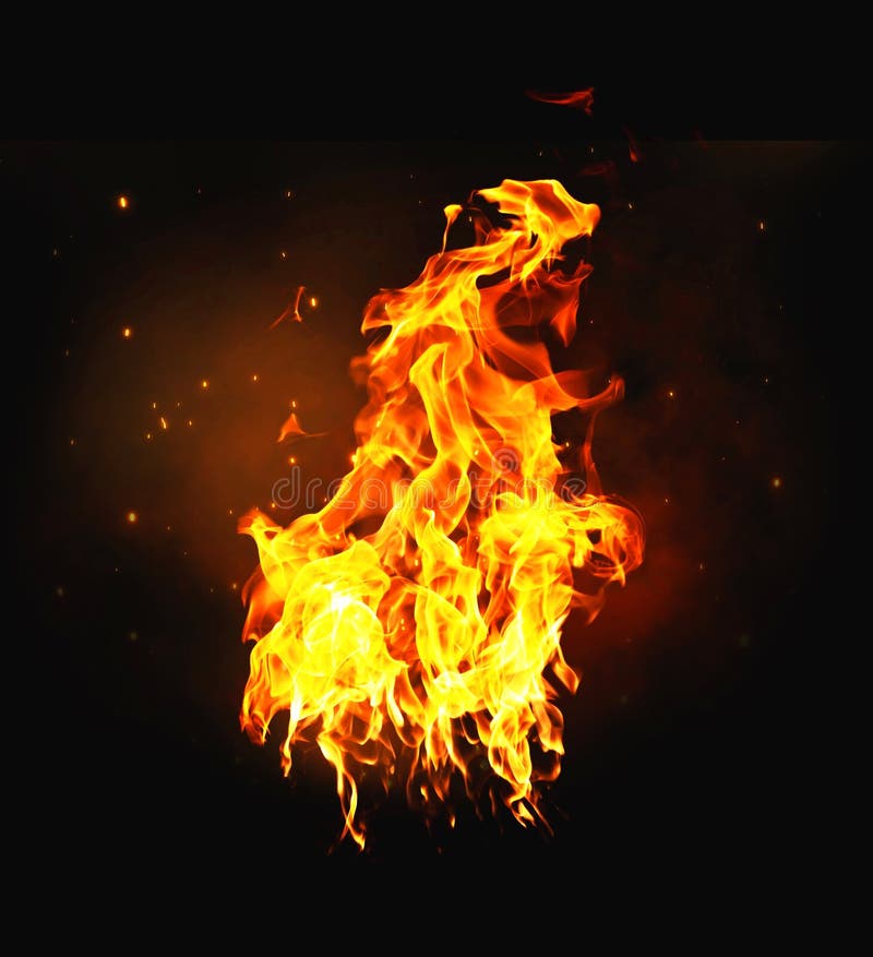 Big Red Fire Flames Overlay Particles Texture Perfect Smoke Fire ...