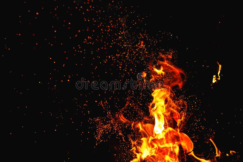 Big Red Fire Flames Overlay Particles Texture Perfect Smoke Fire ...