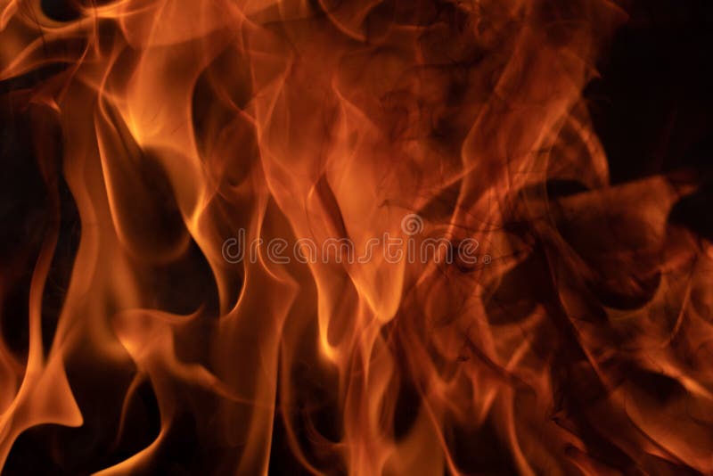 Fire flames and the smoke stock image. Image of burn - 171809123