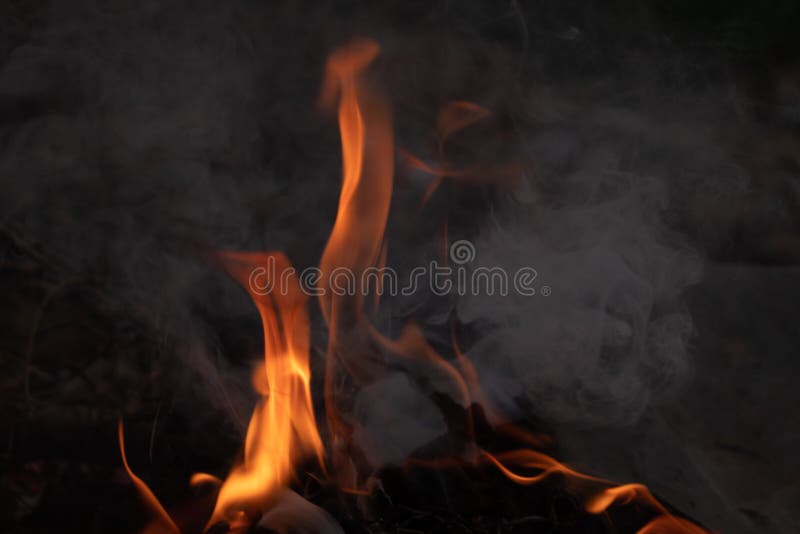 Fire flames and the smoke stock photo. Image of australia - 171809518