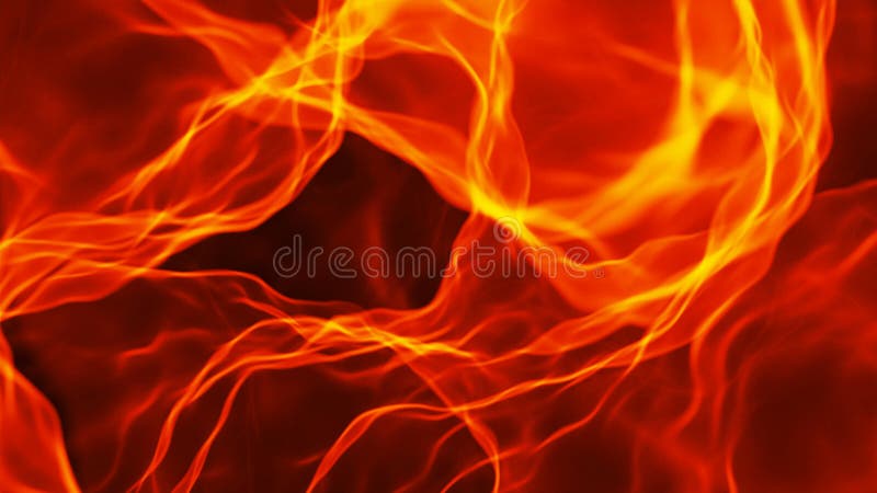 Fire Flames Texture Background, Realistic Abstract Orange Flames ...