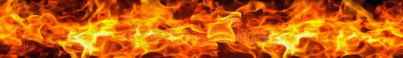 Fire Flames Texture for Banner Concepts Stock Illustration ...