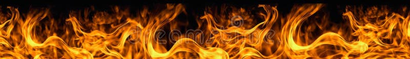 Fire Flames Texture for Banner Concepts Stock Illustration ...