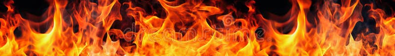 Fire Flames Texture for Banner Concepts Stock Illustration ...