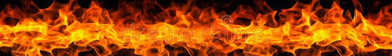 Fire Flames Texture for Banner Concepts Stock Illustration ...