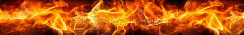 Fire Flames Texture for Banner Concepts Stock Illustration ...