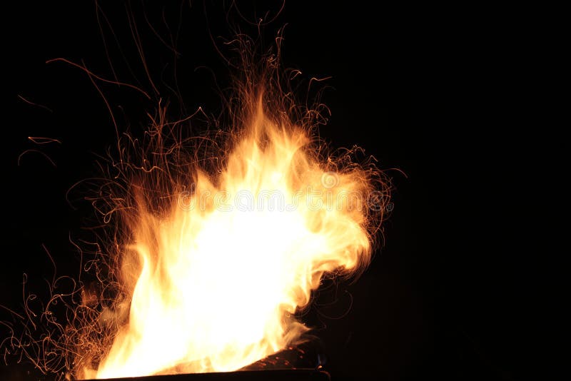 Fire track on white stock vector. Illustration of abstract - 89131246