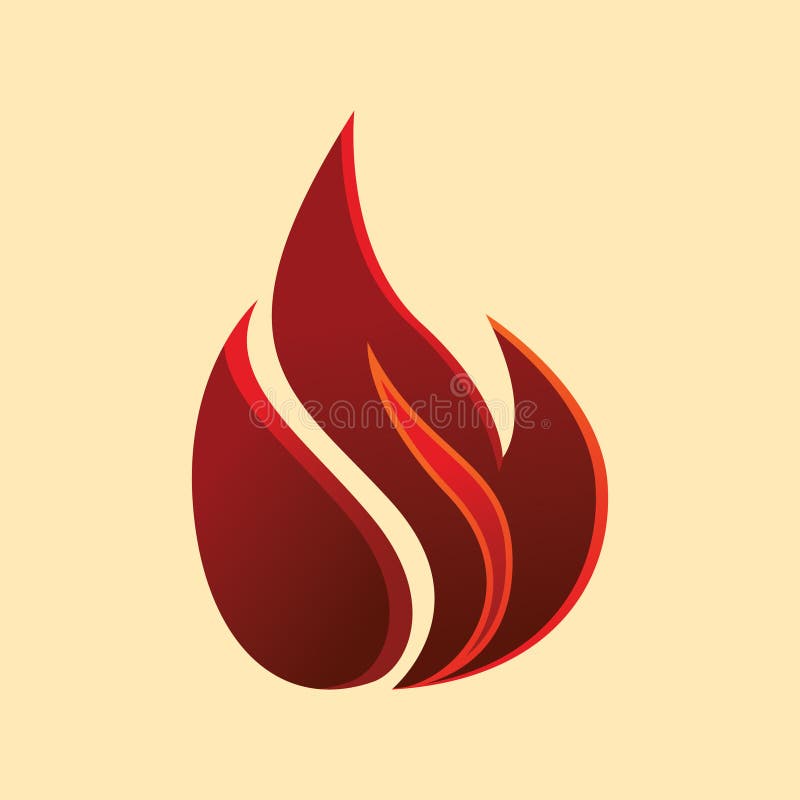 Fire Flames. Vector Illustration Decorative Design Stock Vector ...