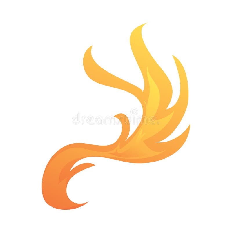 Fire Flames. Vector Illustration Decorative Design Stock Vector ...