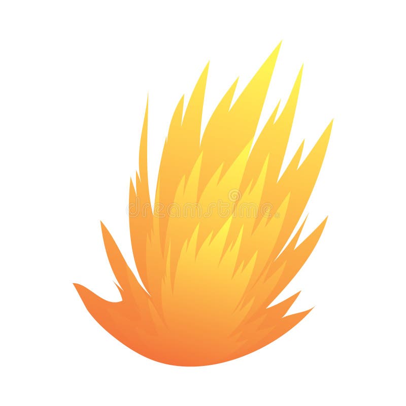 Fire Flames. Vector Illustration Decorative Design Stock Vector ...
