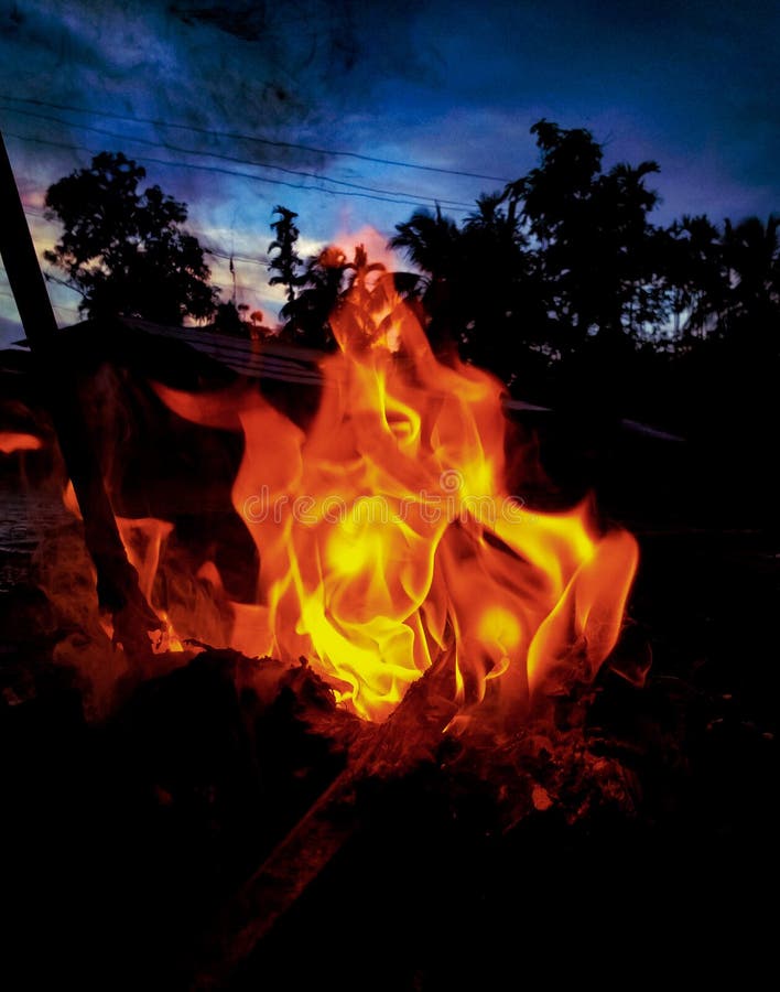 Fire or Foe Both are Dangerous Stock Photo - Image of poster, flame ...