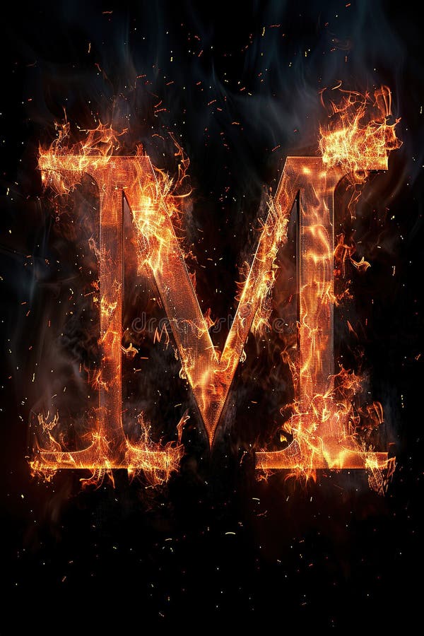 Fire Letter M Stock Photos - Free & Royalty-Free Stock Photos from ...