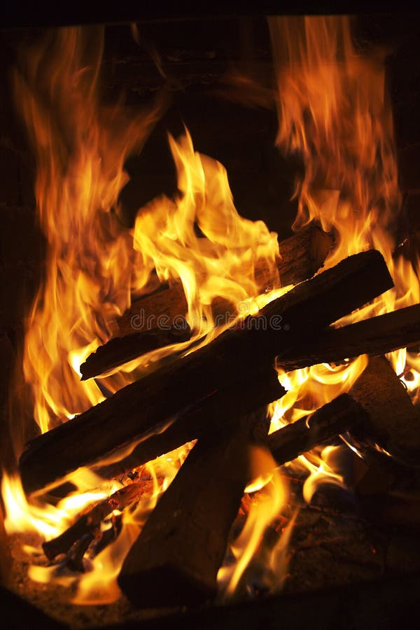 Fire form stock photo. Image of warmth, fireplace, burn - 19311634