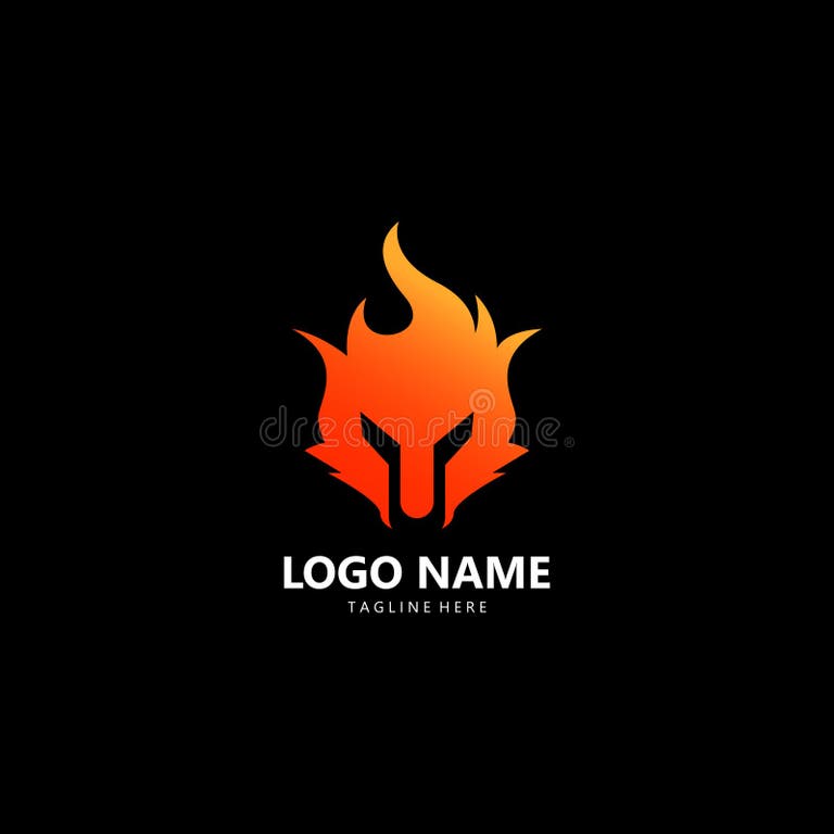Fire Fox Logo Design Vector Stock Vector - Illustration of character ...