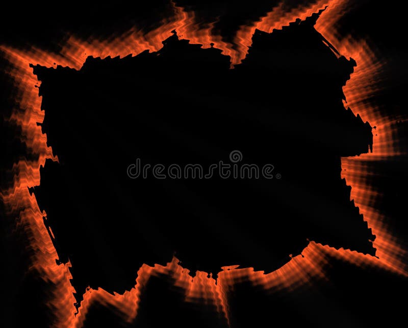 Fire frame stock illustration. Illustration of abstract - 13020258