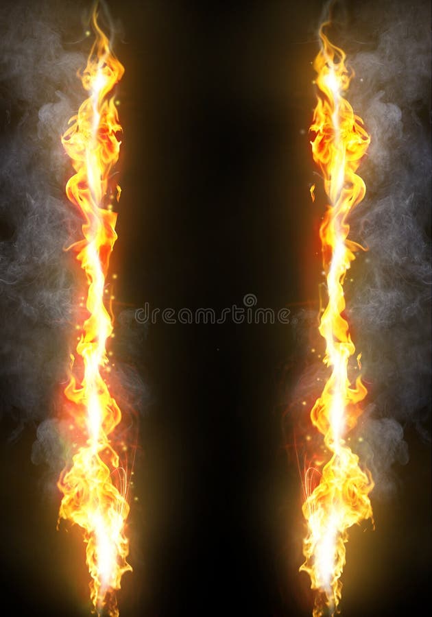 Fire frame stock illustration. Illustration of border - 14459942