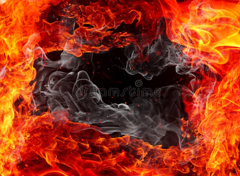 Color Fire - Red, Blue & Green Flames Stock Image - Image of orange ...