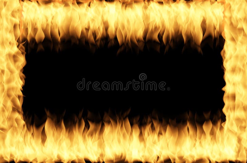 Fire frame stock illustration. Illustration of frame - 72039747